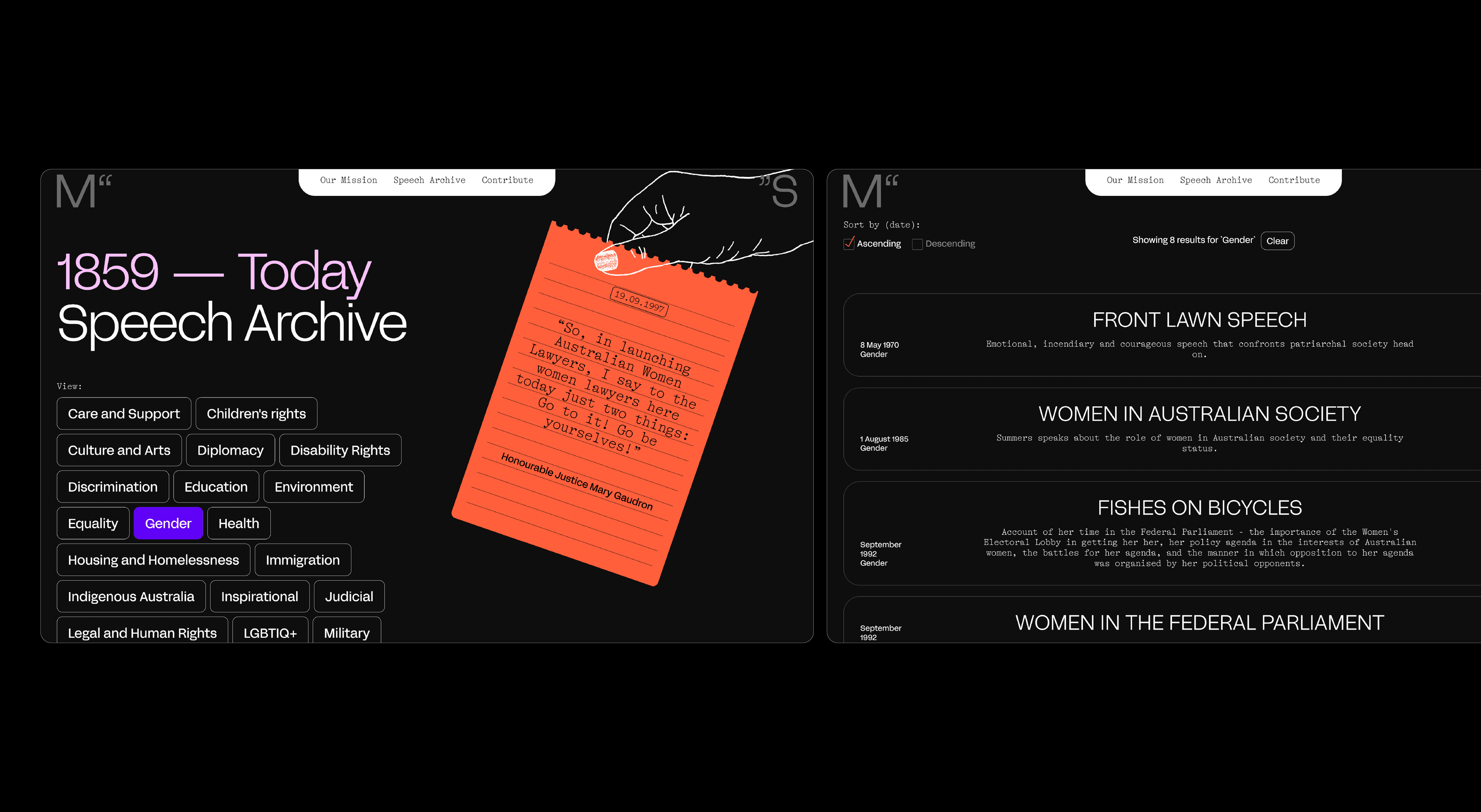 Madam Speaker | Australia’s First Digital Archive of Women’s Speeches ...